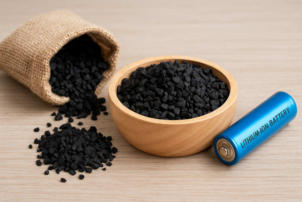 Karbon Aktif sebagai Bahan Baku Baterai Lithium Ramah Lingkungan