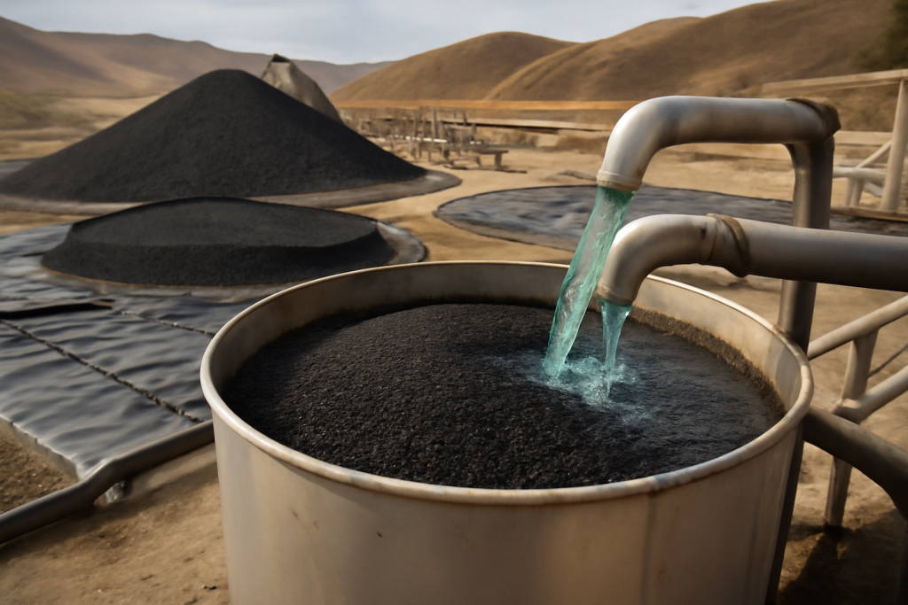 Proses Recovery Emas Sianida Heap Leaching Menggunakan Karbon Aktif ...