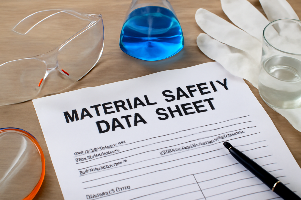 Mengetahui MSDS: Fungsi, Manfaat, dan Contoh dalam Industri